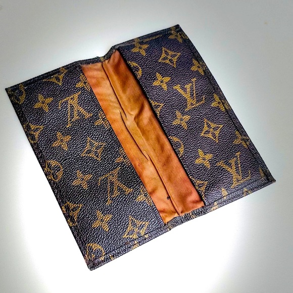 Louis Vuitton | Accessories | Rare Vintage Louis Vuitton Checkbook ...